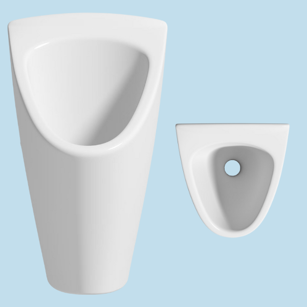 Marfa Ceramic Waterless Urinal