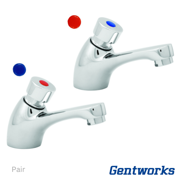 Gentworks - Self Closing Timed-Flow Basin Tap
