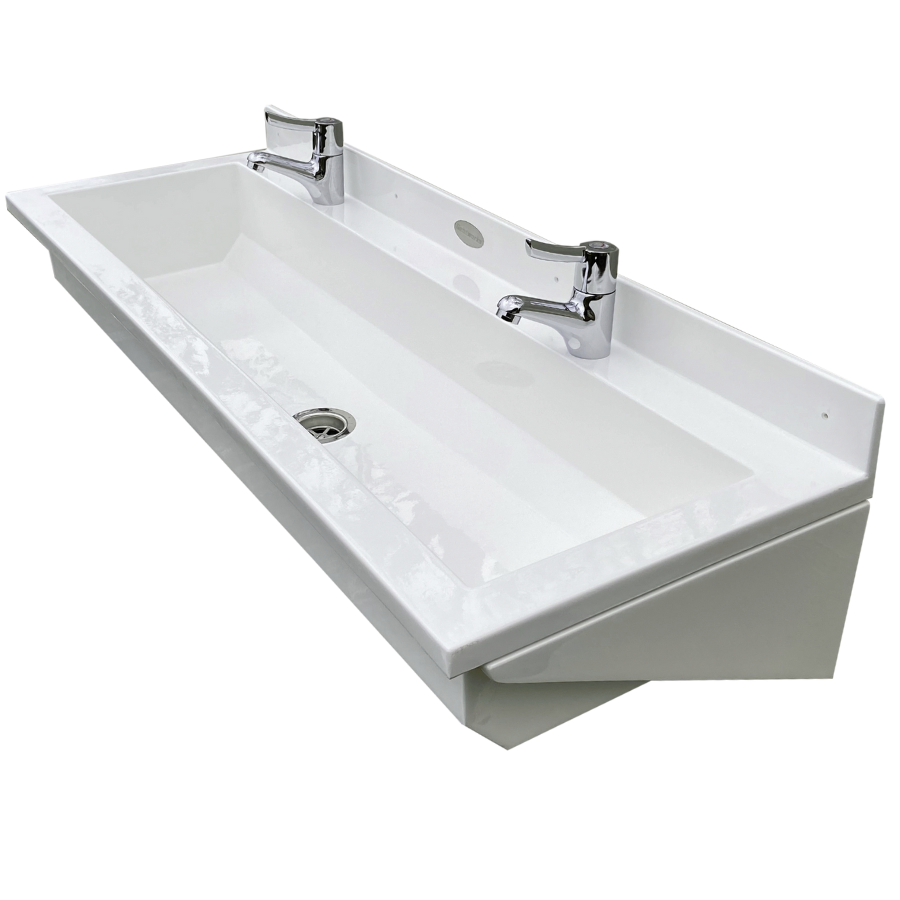 Gentworks GRP Wash Trough with Tap Deck