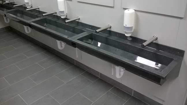 Gentworks GRP Wash Trough with Tap Deck