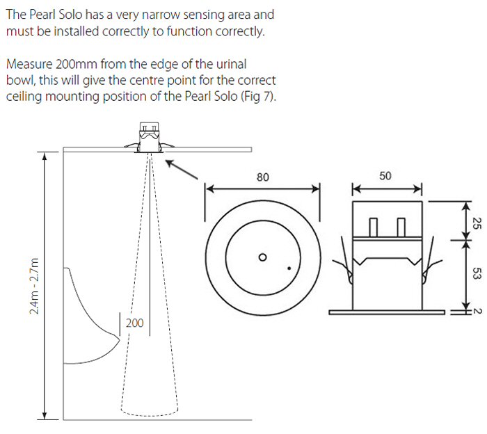 DVS Pearl SOLO Downlighter For Direct Flush - Gentworks