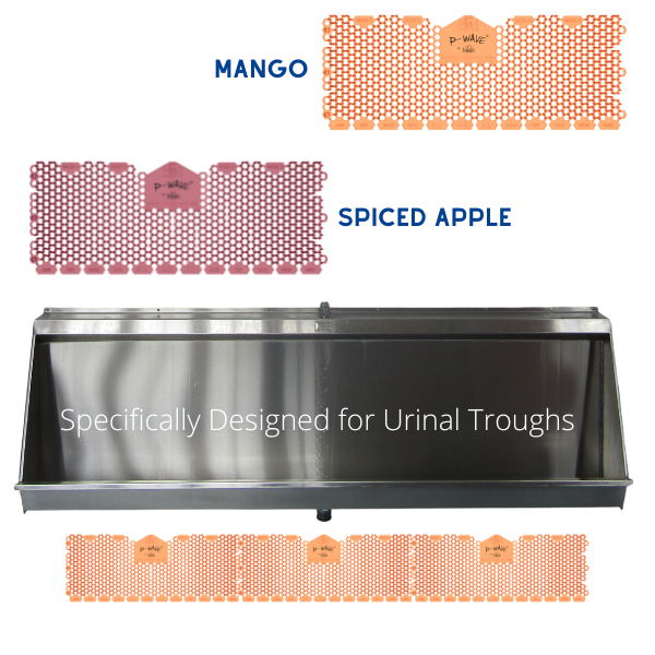 P-Wave Trough 30 Day Urinal Screens Pack of 6