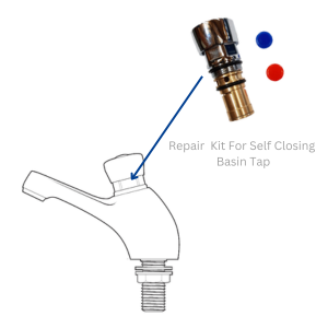 Gentworks - Repair Kit for Self-Closing Basin Tap