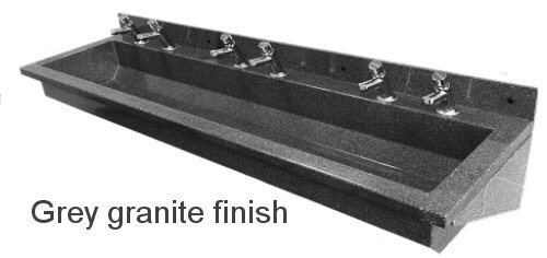 Gentworks GRP Wash Trough with Tap Deck